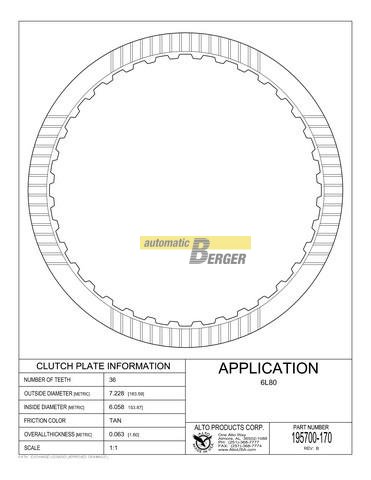 GM 6L45E 6L60E 6L80E 6L90E Automatic Transmission Exploded view spare ...