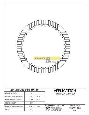 GM 6L45E 6L60E 6L80E 6L90E Automatic Transmission Exploded view spare ...