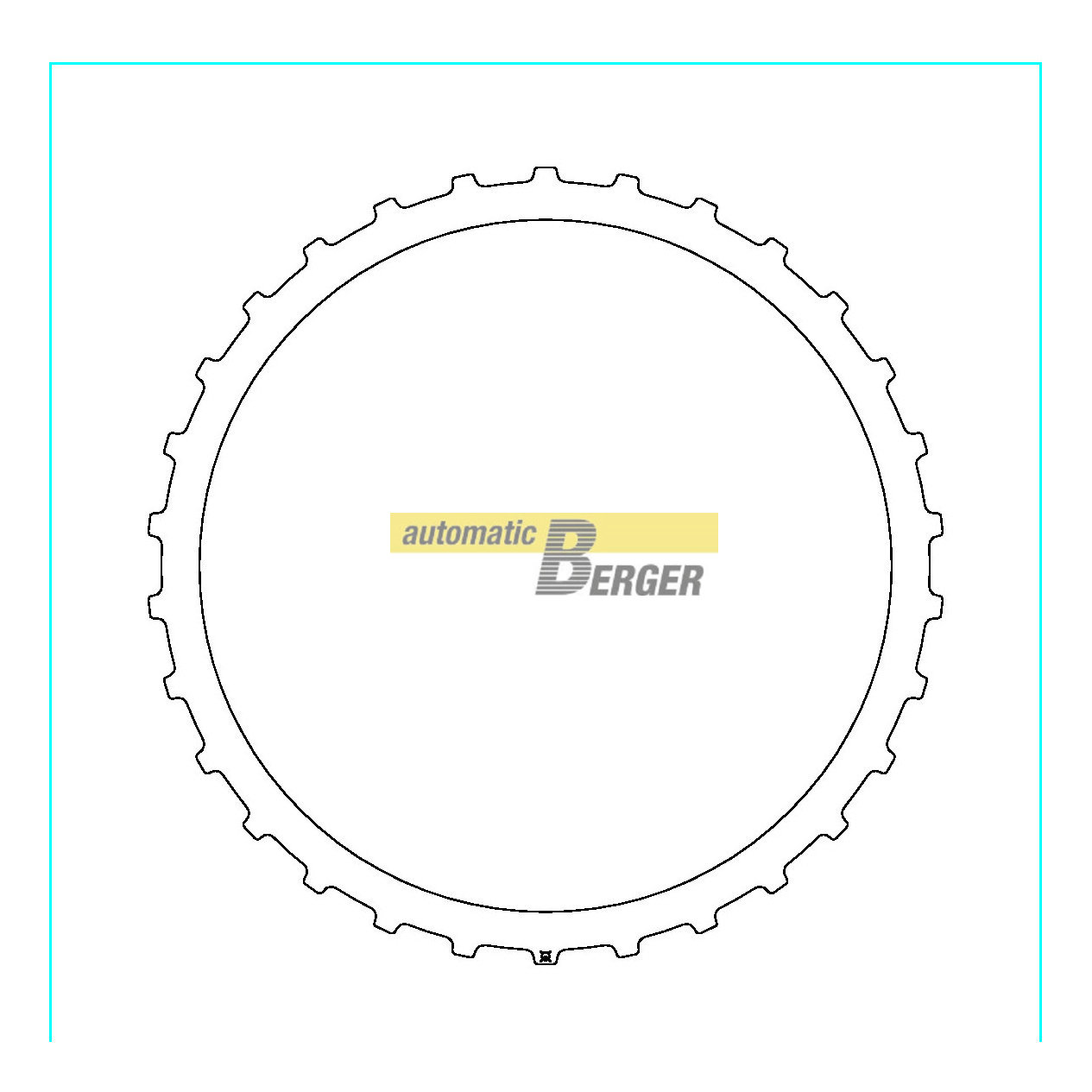 NISSAN RE4R01A RL4R01A Automatikgetriebe Lamellenkupplung Aussenlamelle ...